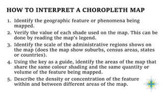 GEOGRAPHIC SKILLS: CHOROPLETH MAPS | PPTX