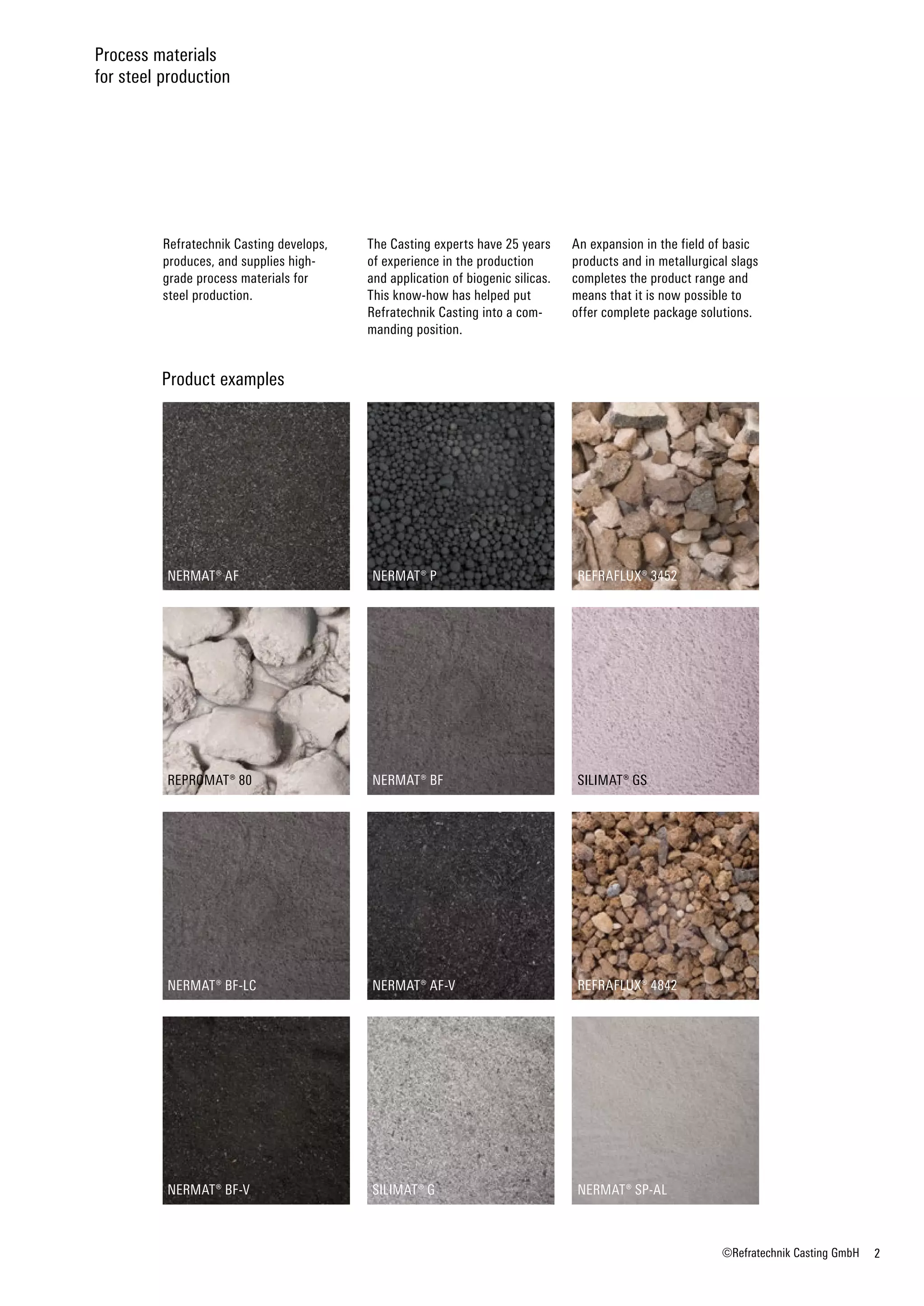 Process materials for Steel Production | PDF