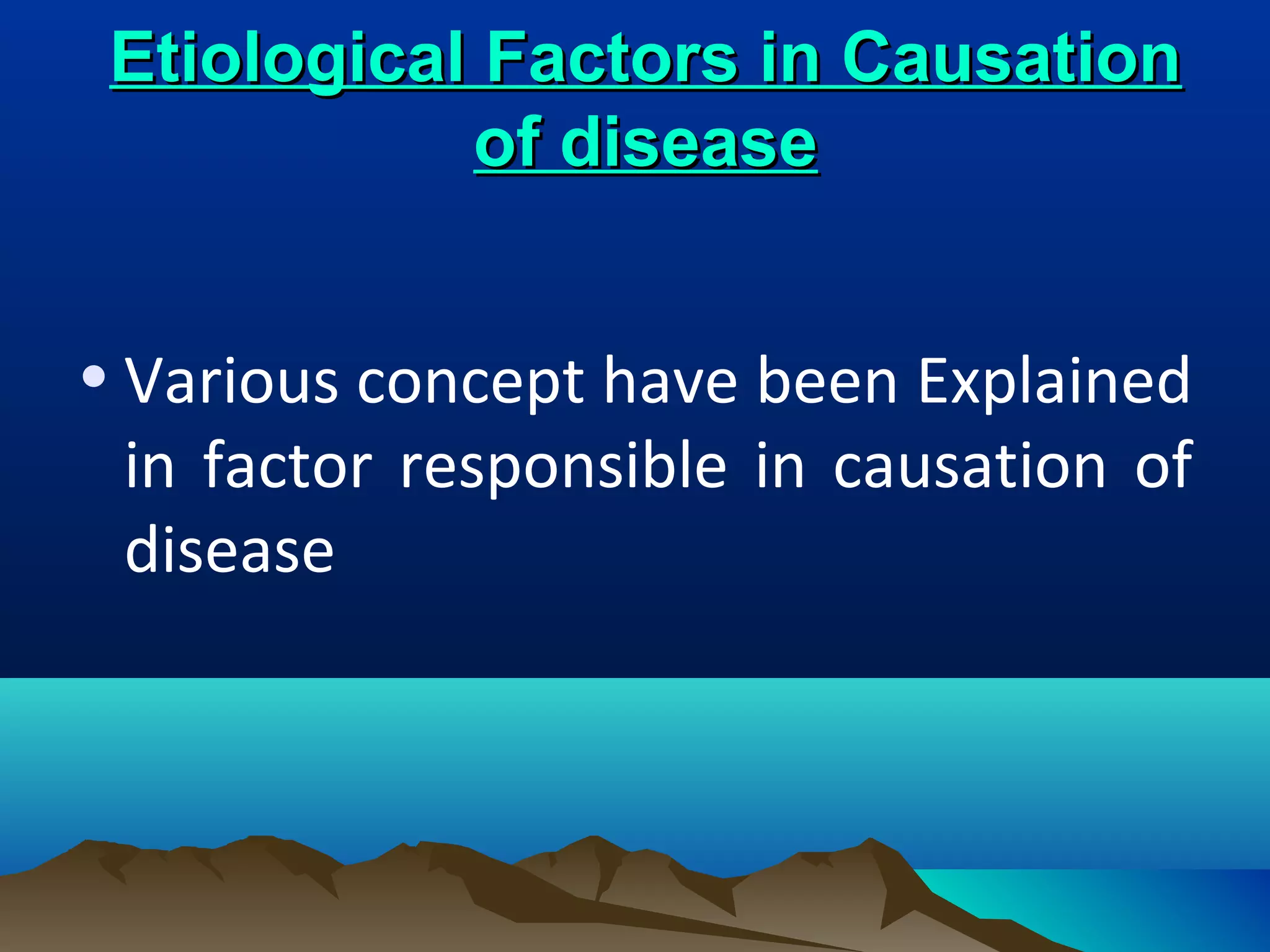 2. unit no iii dynamic of disease, Community Health Nursing | PPT