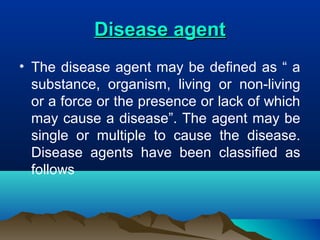 2. unit no iii dynamic of disease, Community Health Nursing | PPT