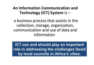 The Role of ICT in enhancing property tax revenue in Africa: A tale of ...