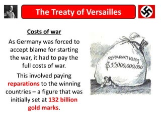 Hitler and Nazi Germany - the treaty of versailles | PPTX