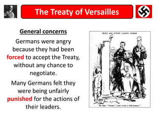 Hitler and Nazi Germany - the treaty of versailles | PPTX