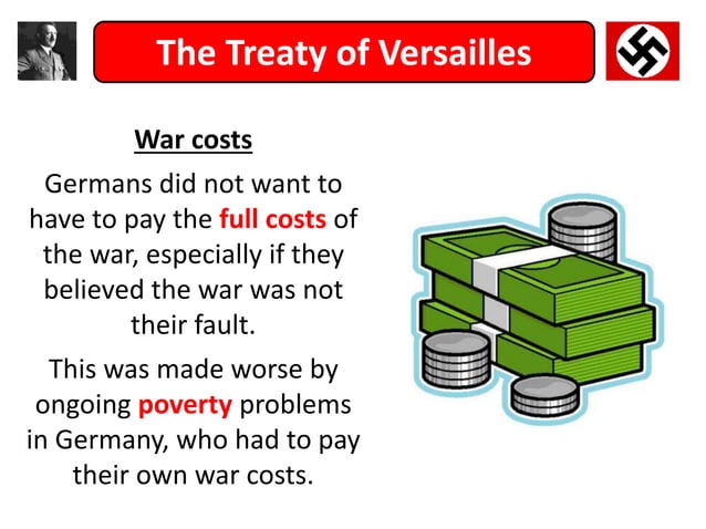 Hitler and Nazi Germany - the treaty of versailles | PPTX