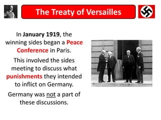 Hitler and Nazi Germany - the treaty of versailles | PPTX