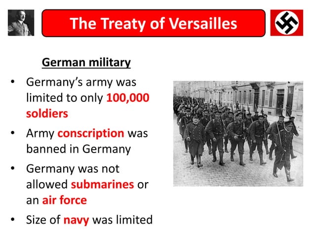 Hitler and Nazi Germany - the treaty of versailles | PPTX