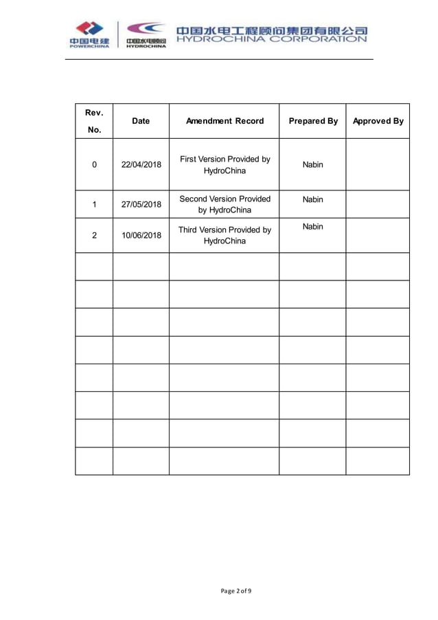 Method statement for structure excavation | DOCX