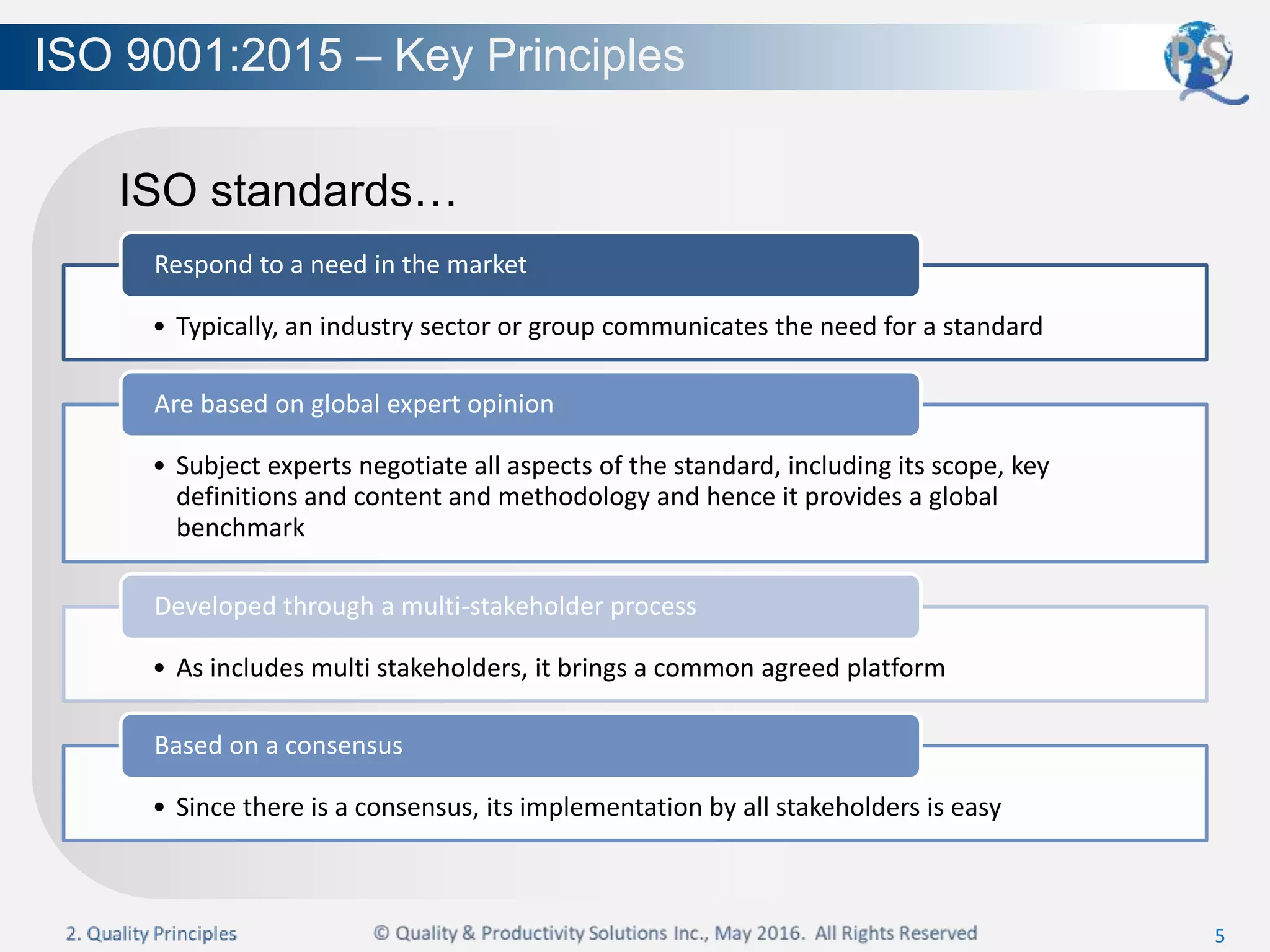 2. understanding quality principles in iso 9001 2015 new | PPT