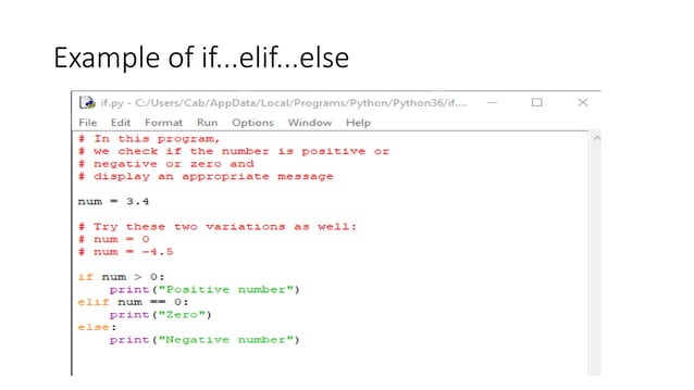 Python Flow Control Pptx