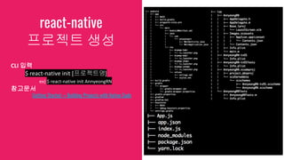 [React-Native-Seoul] React-Native 초심자를 위한 실습위주의 간단한 소개 및 구현법 안내 | PDF