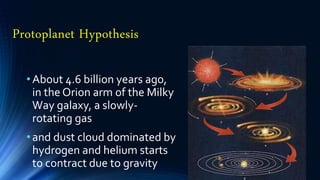 Hypothesis Of The Solar System