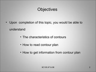 2.characteristics of countours | PPT