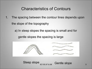 2.characteristics of countours | PPT