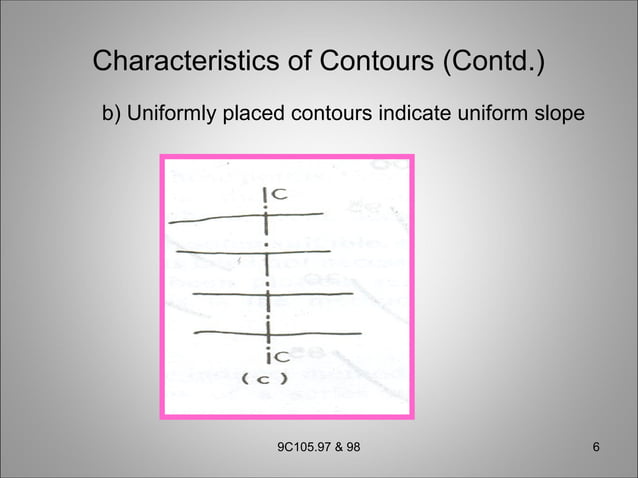2.characteristics of countours | PPT | Geography | Science
