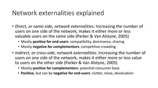 2. Economics of two sided platforms | PDF