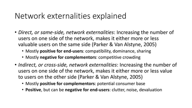 2. Economics of two sided platforms | PPT