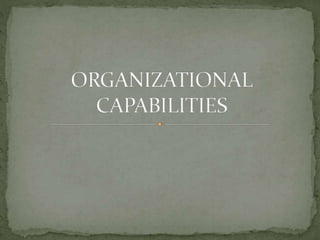 Internal organization | PPTX