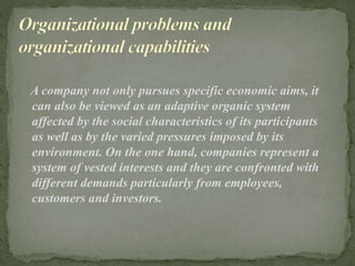 Internal organization | PPTX
