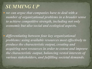 Internal organization | PPTX