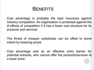 Cost leadership strategy | PPTX