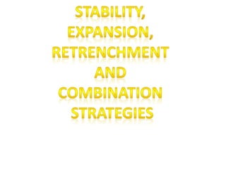 Combination strategies | PPT