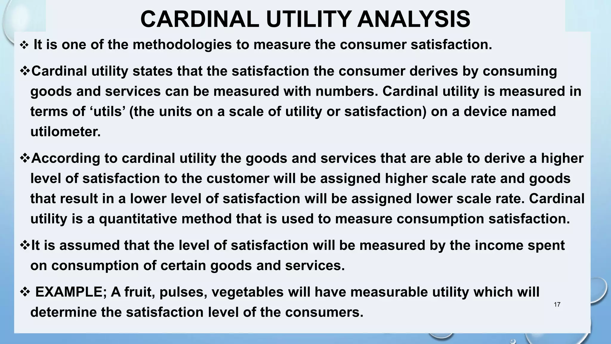 Theory of consumption | PPTX
