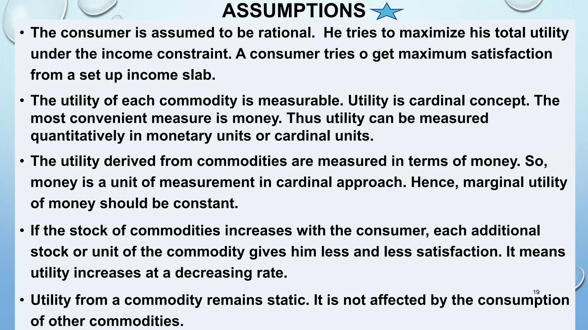 Theory of consumption | PPTX