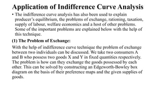 Application of indifference curve analysis | PPTX | Stocks and Bonds ...