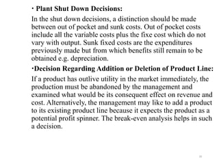 The Break-even Analysis | PPTX