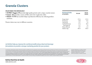 GRANOLA CLUSTERS | PPT