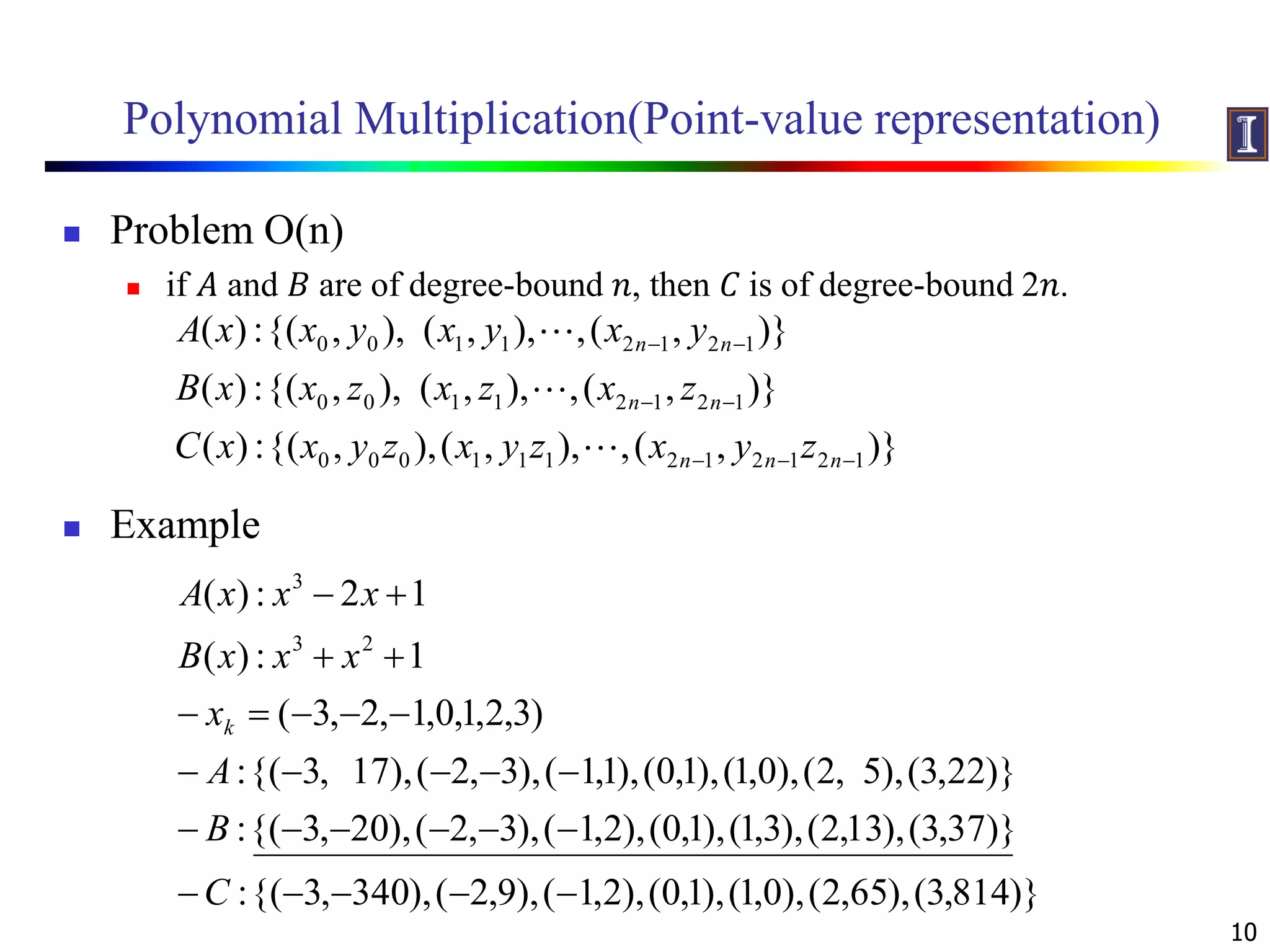 Convolution and FFT | PPT