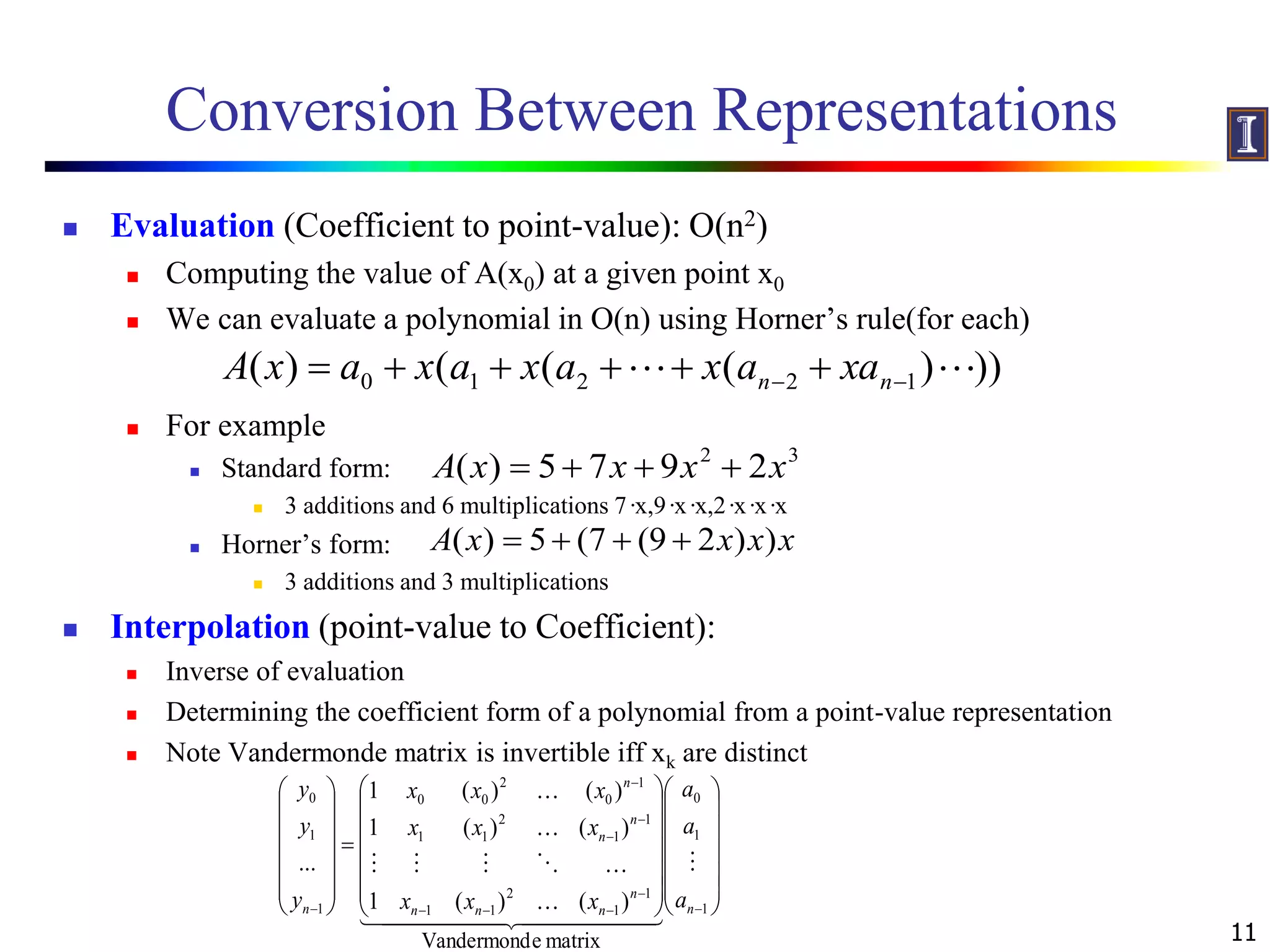 Convolution and FFT | PPT