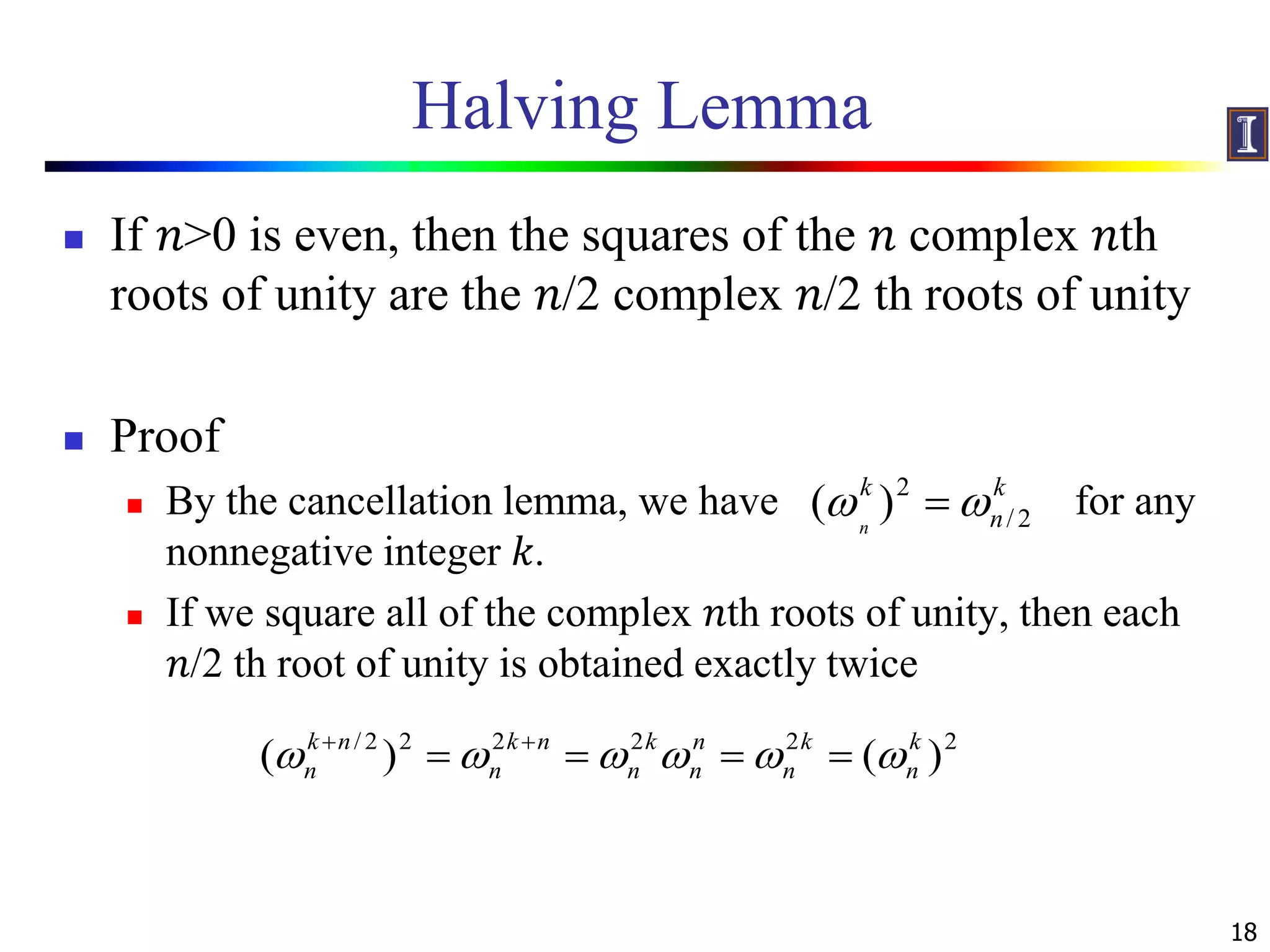 Convolution and FFT | PPT