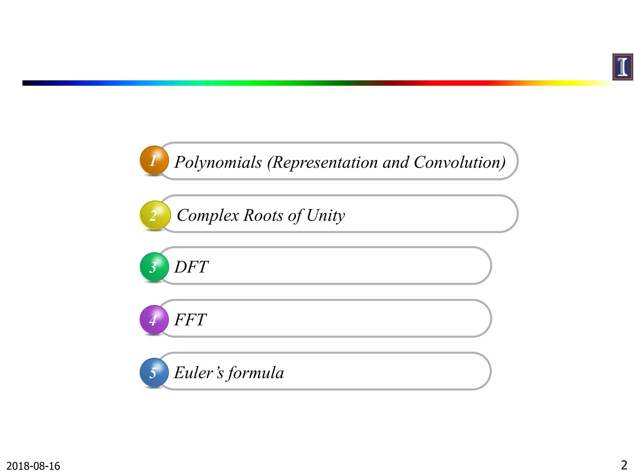 Convolution And Fft Ppt 3773