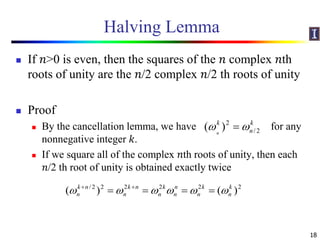 Convolution and FFT | PPT