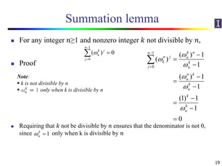 Convolution and FFT | PDF