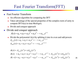 Convolution and FFT | PPT