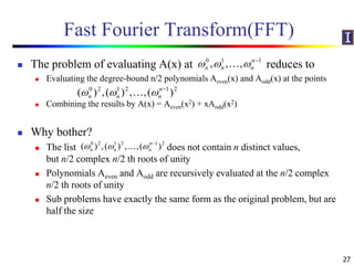 Convolution and FFT | PPT