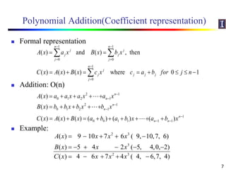 Convolution and FFT | PPT