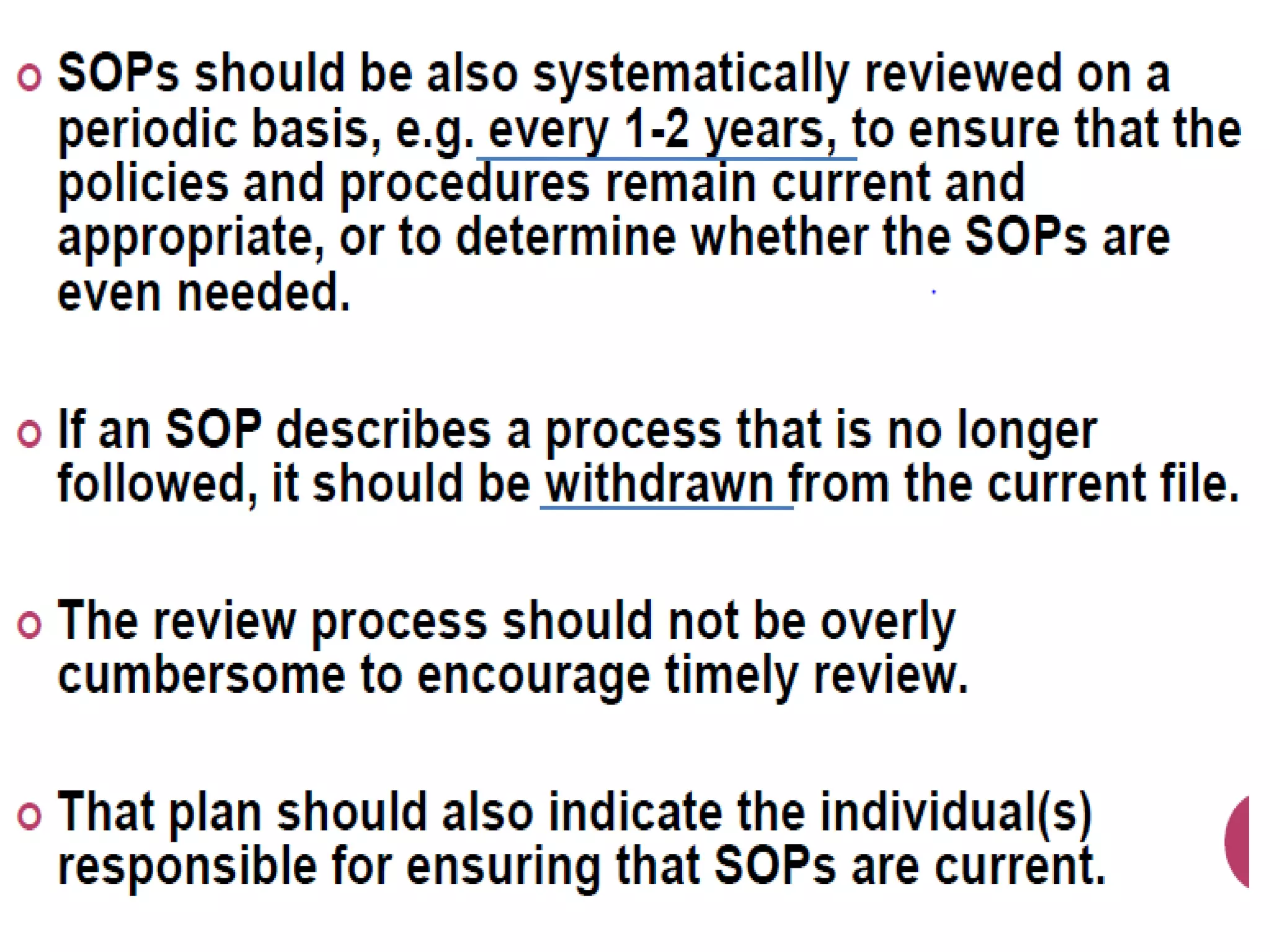 SOP- Standard Operation Procedure. | PPTX