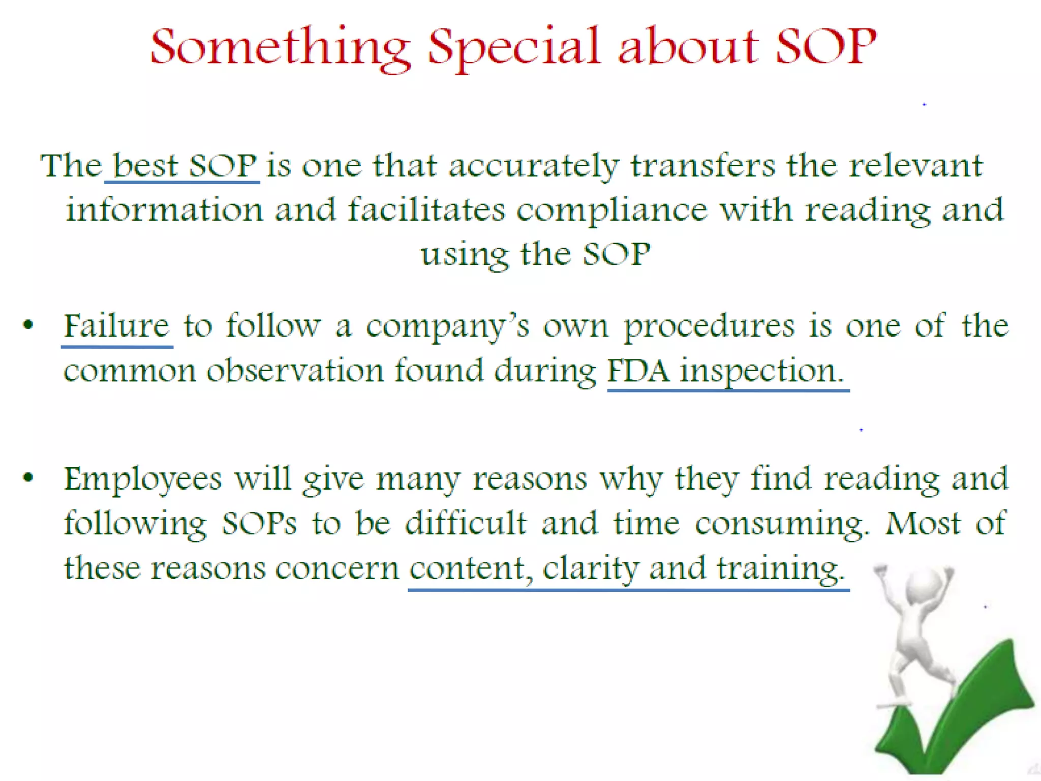 SOP- Standard Operation Procedure. | PPTX