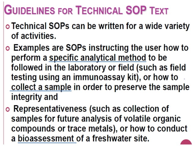 SOP- Standard Operation Procedure. | PPTX