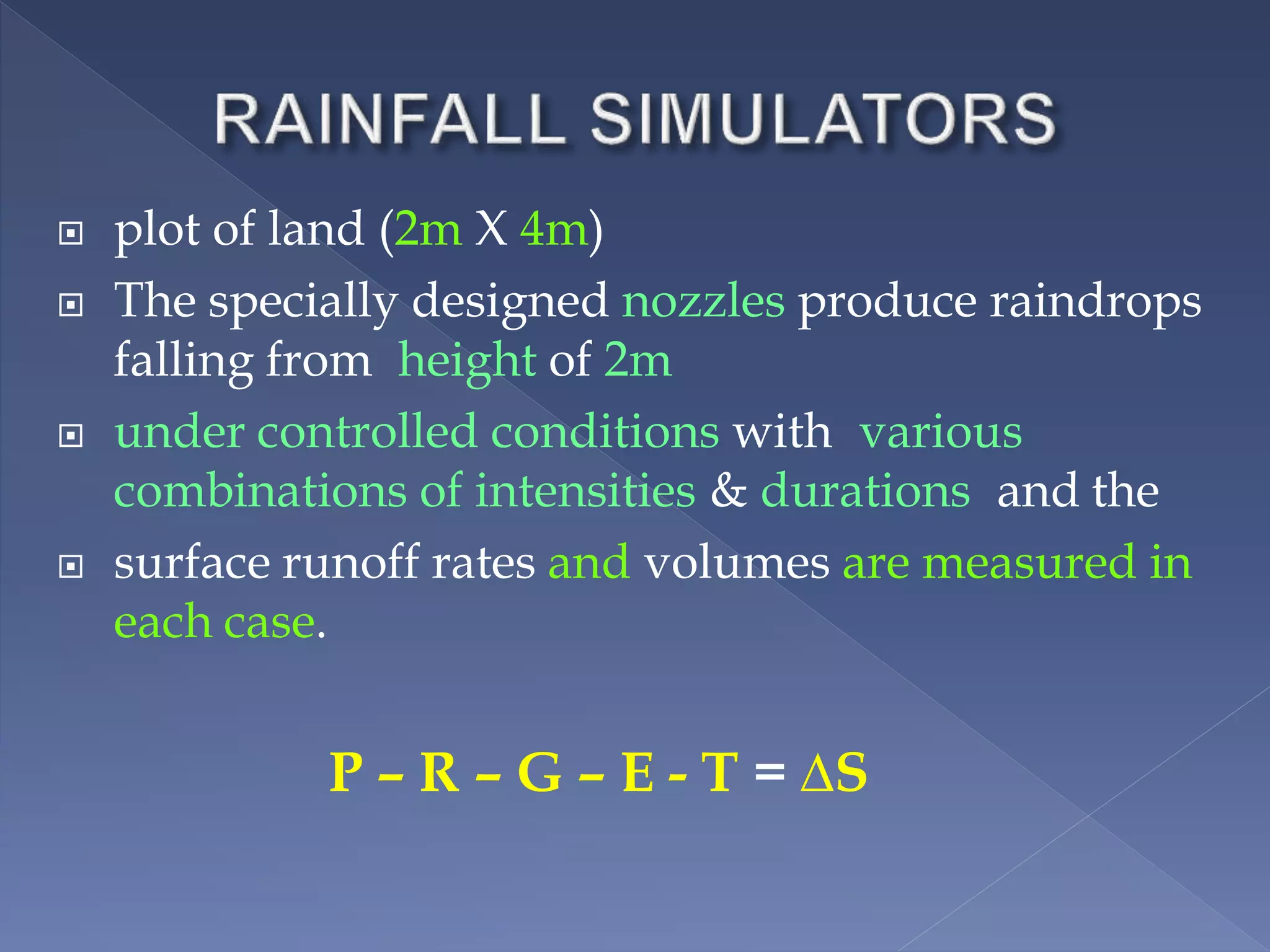 measurement of infiltration | PPTX