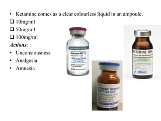 Intravenous Agents | PPTX | Lung and Respiratory Health | Diseases and ...