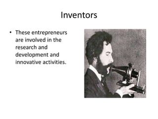 2.types of entrepreneurs | PPTX