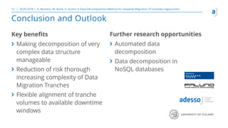 A Data Decomposition Method for Stepwise Migration of Complex Legacy ...