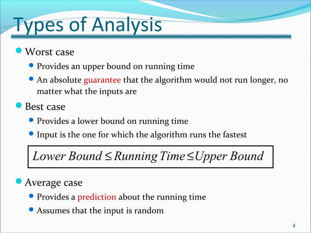 Asymptotic Notation and Complexity | PPT