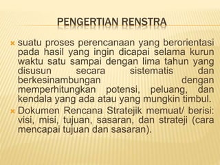 tehnik penyusunan rencana stratejik | PPTX