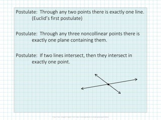 2.1 Points, Lines, and Planes | PDF | 3-D Graphics | Computer Software ...