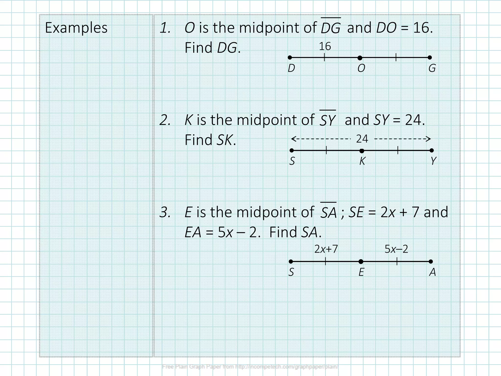 2.2 Segment Addition Postulate | PPT